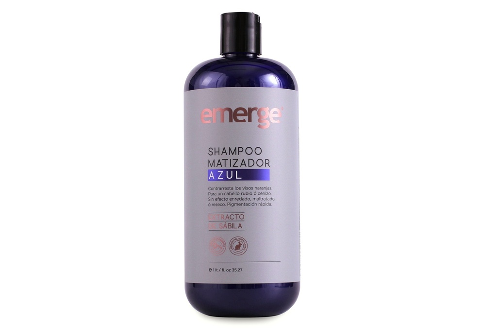 SHAMPOO MATIZADOR AZUL | Emerge